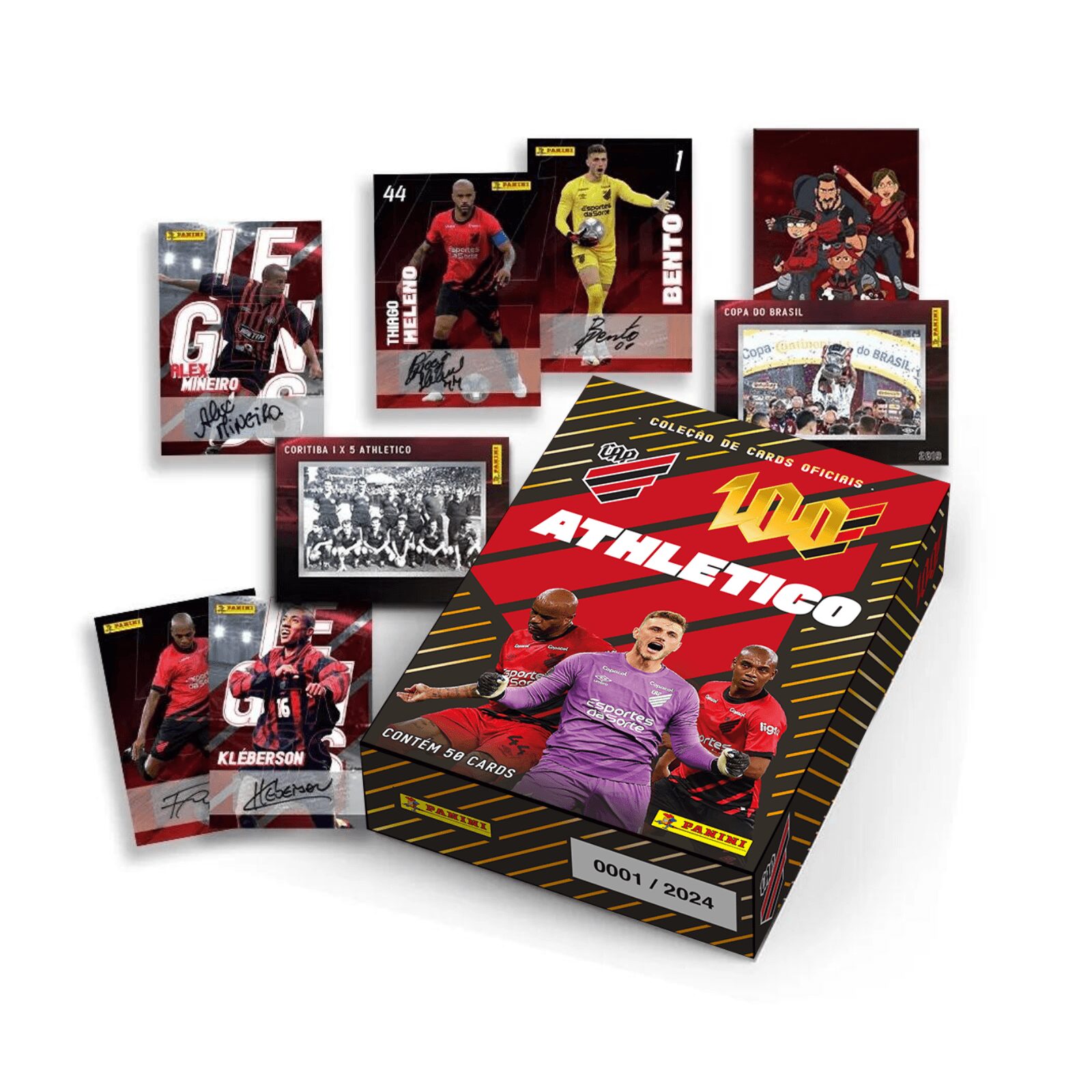 Torcedores do Furacão celebram centenário com coleção de cards ...